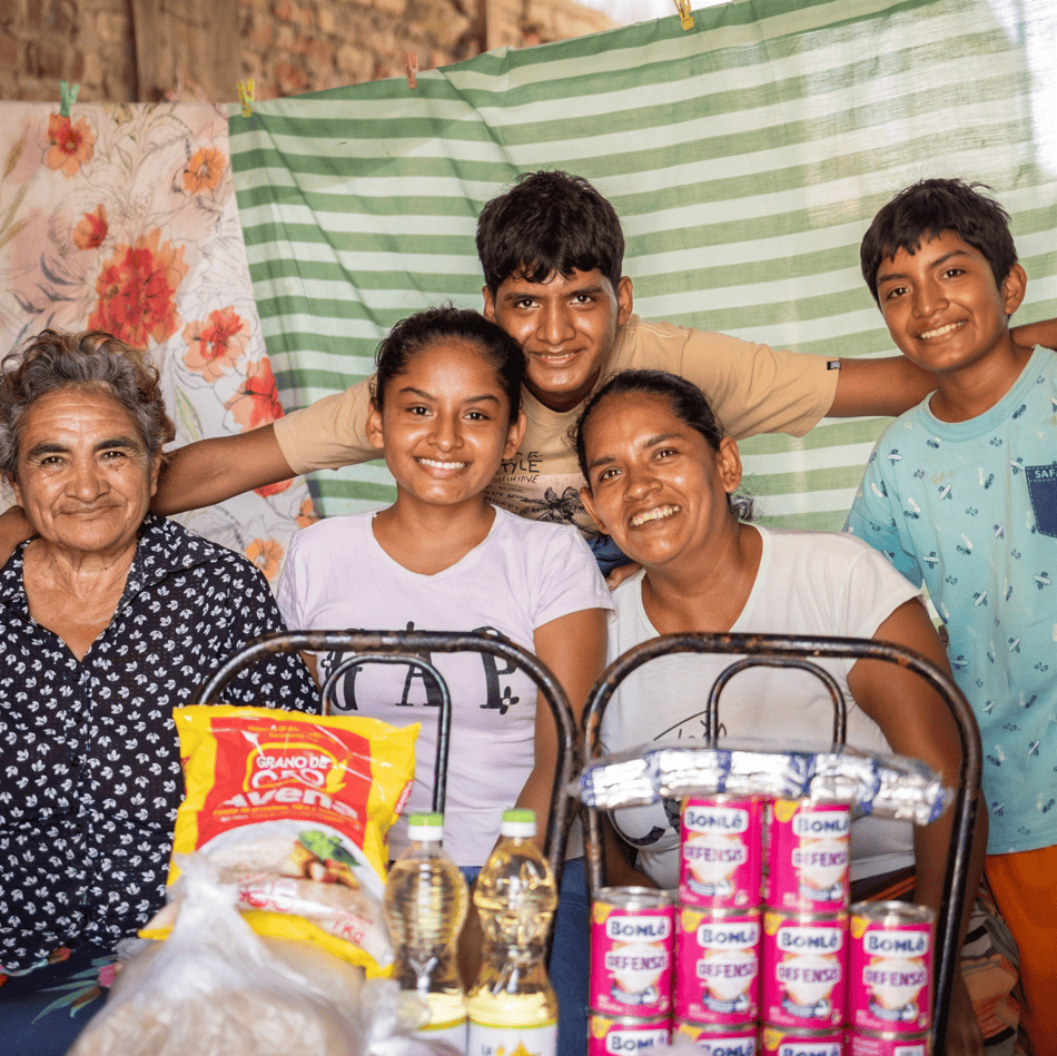Food support for a family | Charity gifts | Gifts of Compassion ...